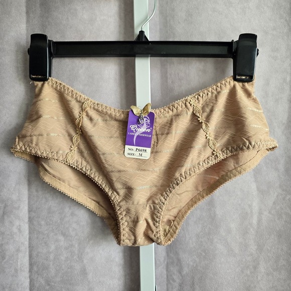 Queen | Intimates & Sleepwear | Nude Tan Lace Elastic Pull On Flirty ...